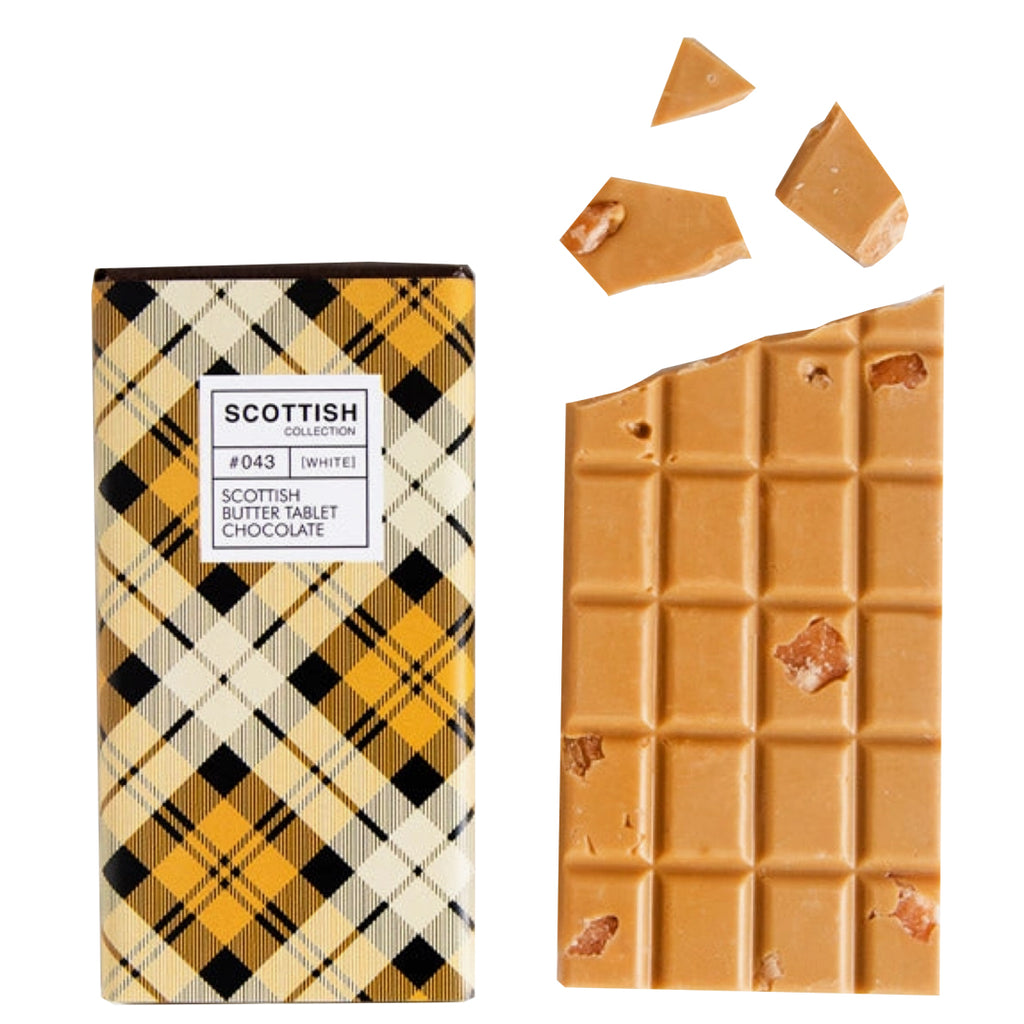 Chocolate Bar - Scottish Tablet (100g) – Tartantown Ltd.