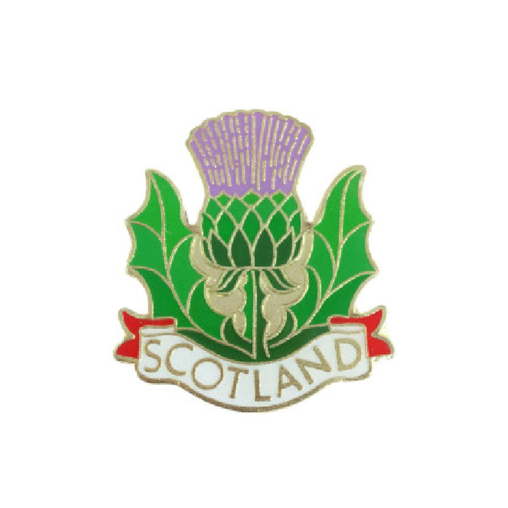 Scottish Thistle Pin Badge – Tartantown Ltd.