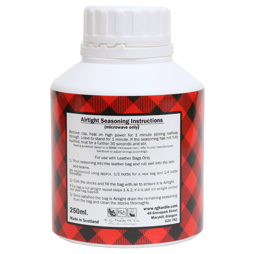 Airtight Bagpipe Seasoning | Purchase Bagpipes – Tartantown Ltd.