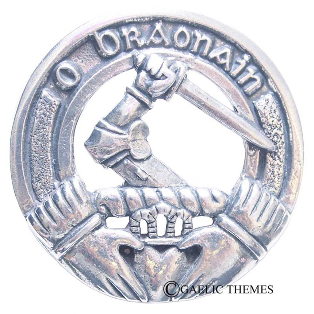 Clan Crest Cap Badge - Brennan – Tartantown Ltd.
