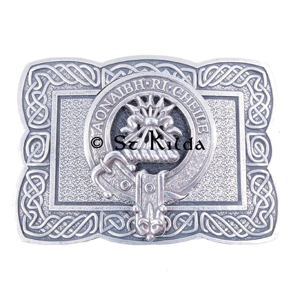 Clan Crest Belt Buckle - Cameron – Tartantown Ltd.