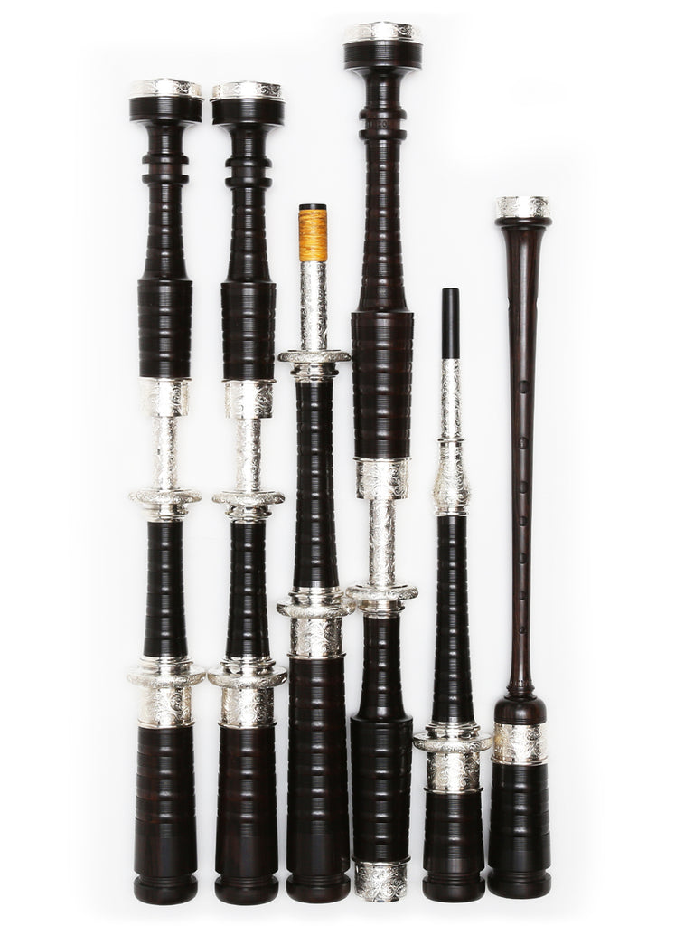 David Naill Bagpipes - #6A (Victorian Engraving) – Tartantown Ltd.