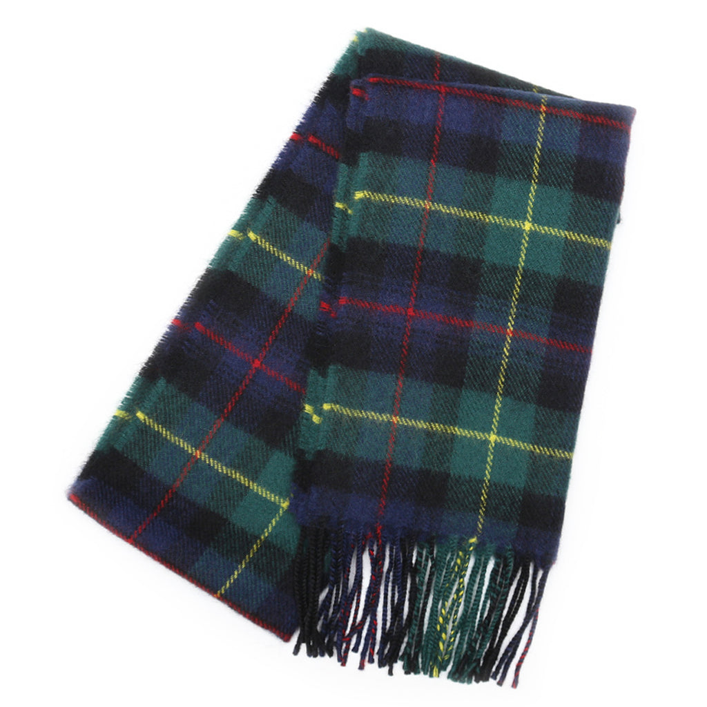 Lambswool Tartan Scarf - Farquharson Modern – Tartantown Ltd.