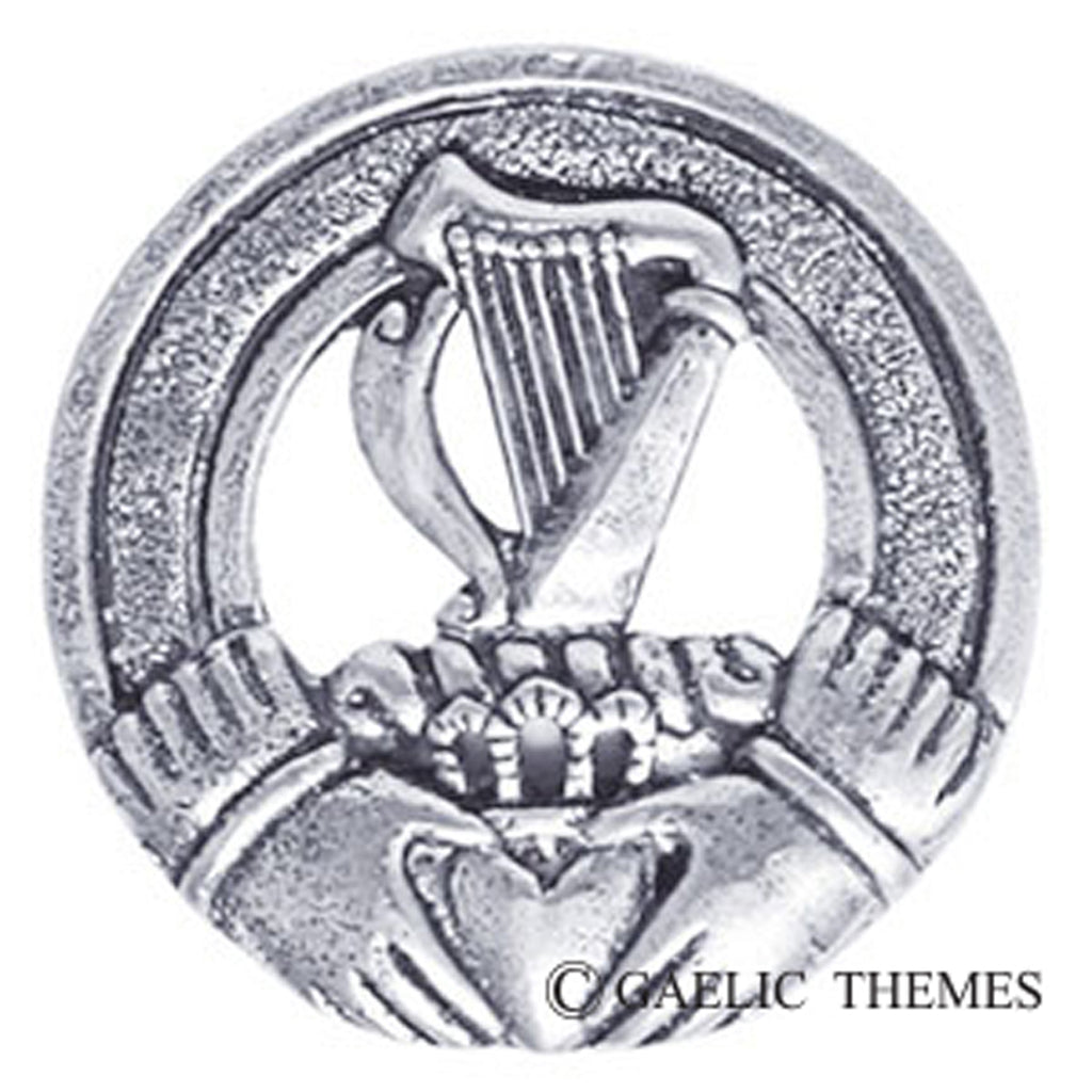 Clan Crest Cap Badge - Harp – Tartantown Ltd.