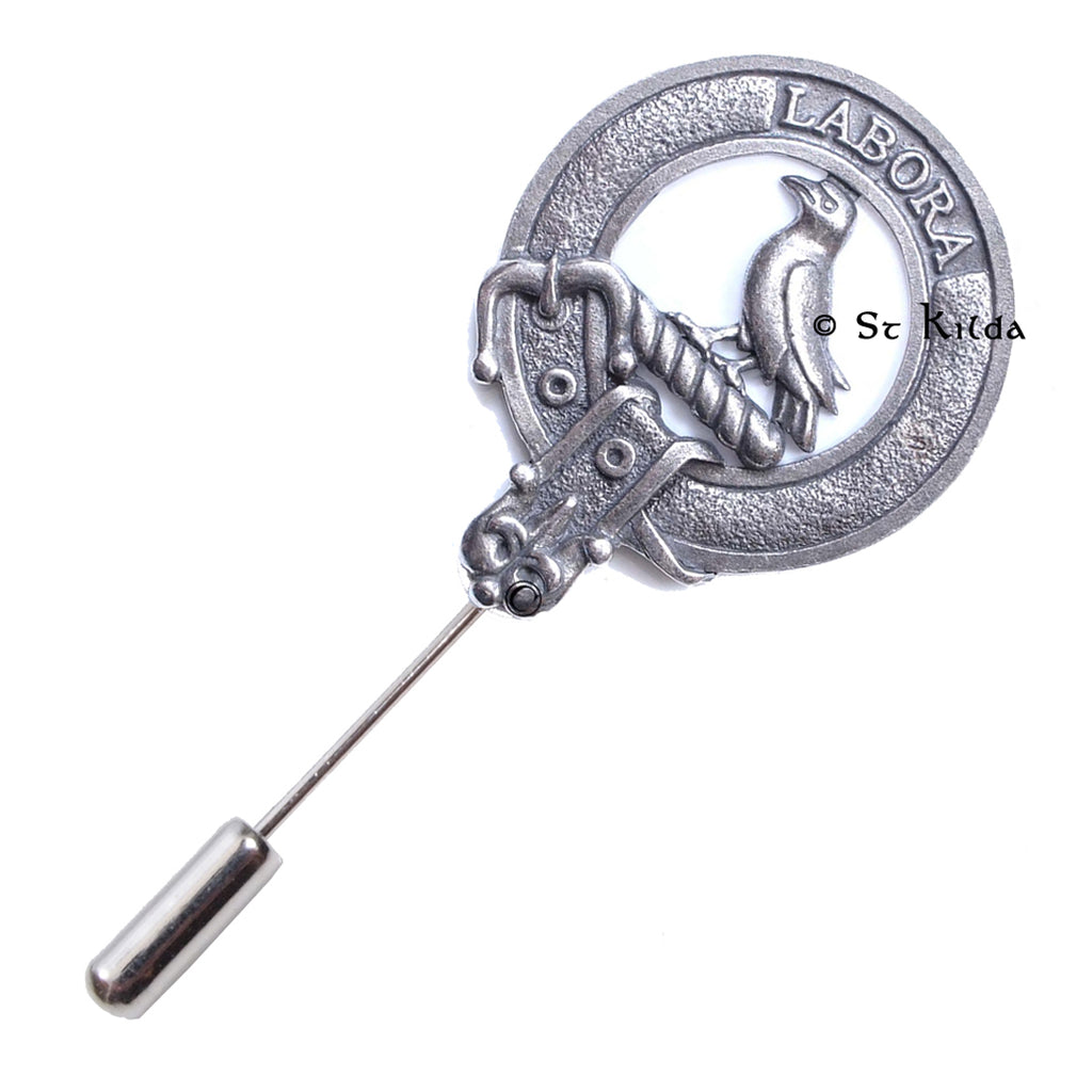 Clan Crest Lapel Pin - MacKie – Tartantown Ltd.