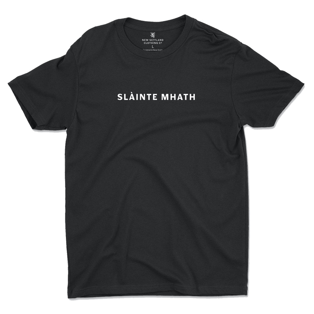 Slainte Mhath T-Shirt - Black – Tartantown Ltd.